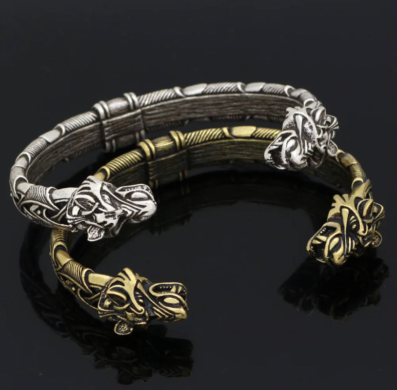 Wolf Cuffs | Freyas-Valkyrie